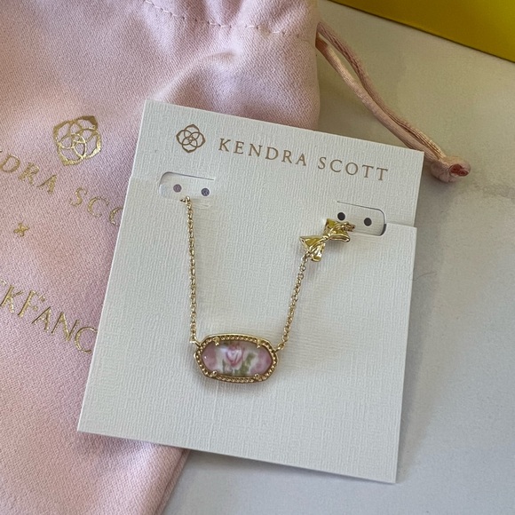 LoveShackFancy | Jewelry | New Loveshackfancy Kendra Scott Elisa Pink ...